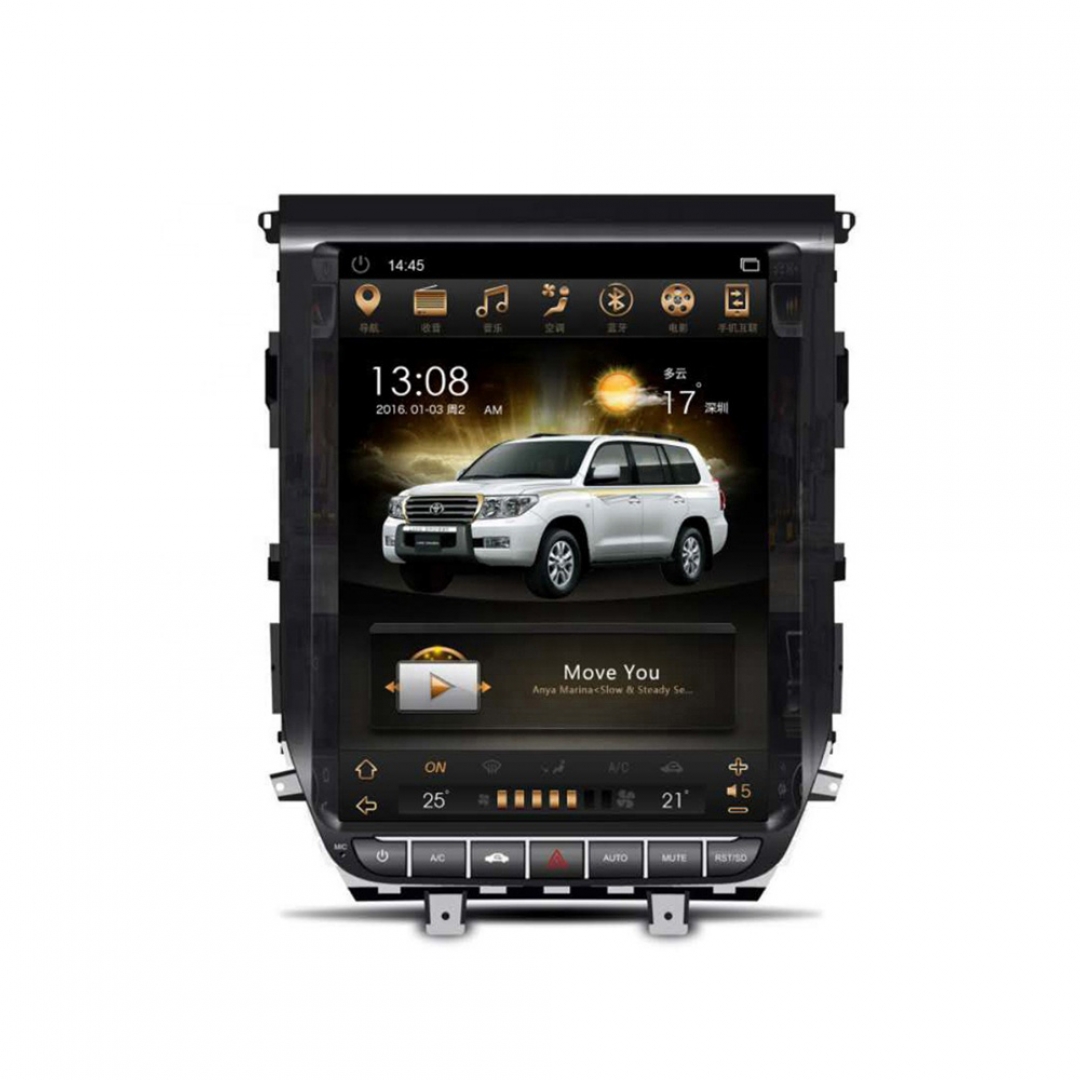 Tesla Vertical Style Android Car Radio for TOYOTA LAND CRUISER 2008-15 ...