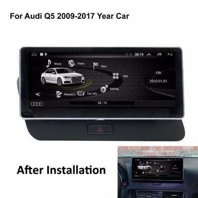 Tesla Horizontal Style Android Car Radio for Audi Q5 2009-2017 ...